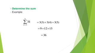 Summations | PPT