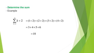 Summations | PPT