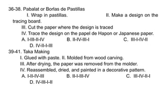 Summative 2nd quarter CPAR 12345678.pptx | Modern Art | Fine Art