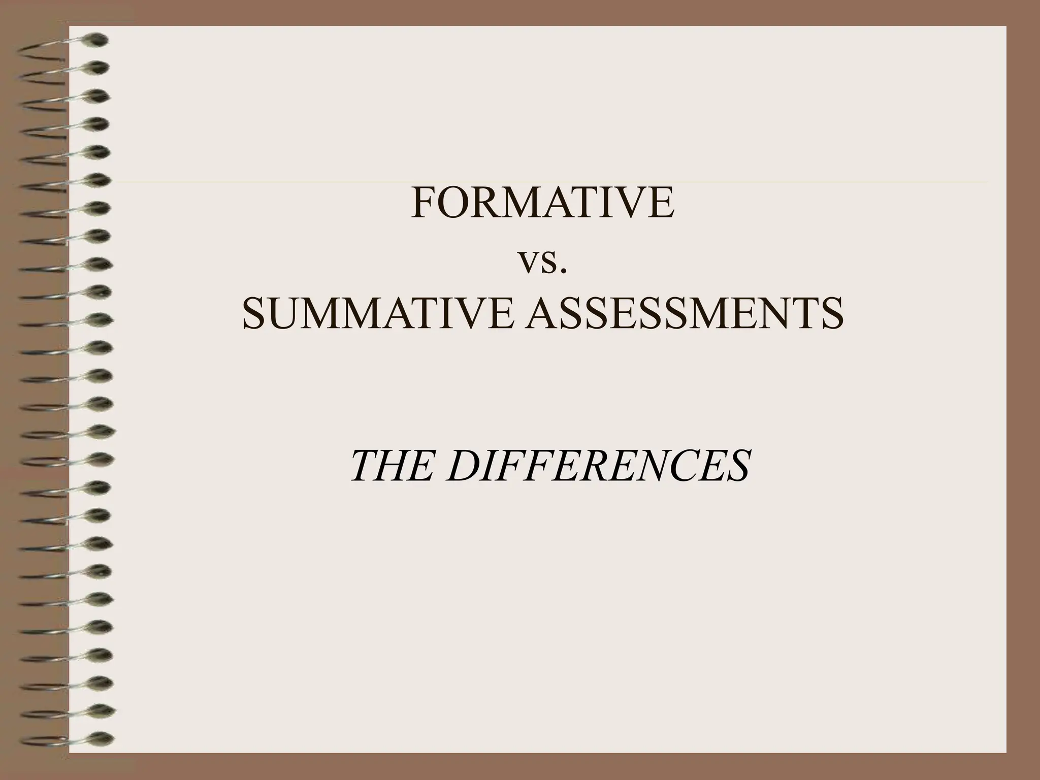 Summative and Formative Assessments.ppt