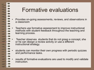 Summative and Formative Assessments.ppt