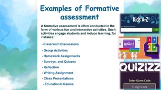 Summative and formative assessment | PPTX