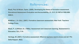 Summative and formative assessment | PPTX