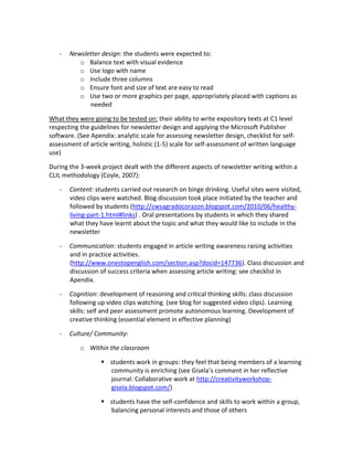 Summative assessment an example | PDF