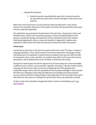 Summative assessment an example | PDF