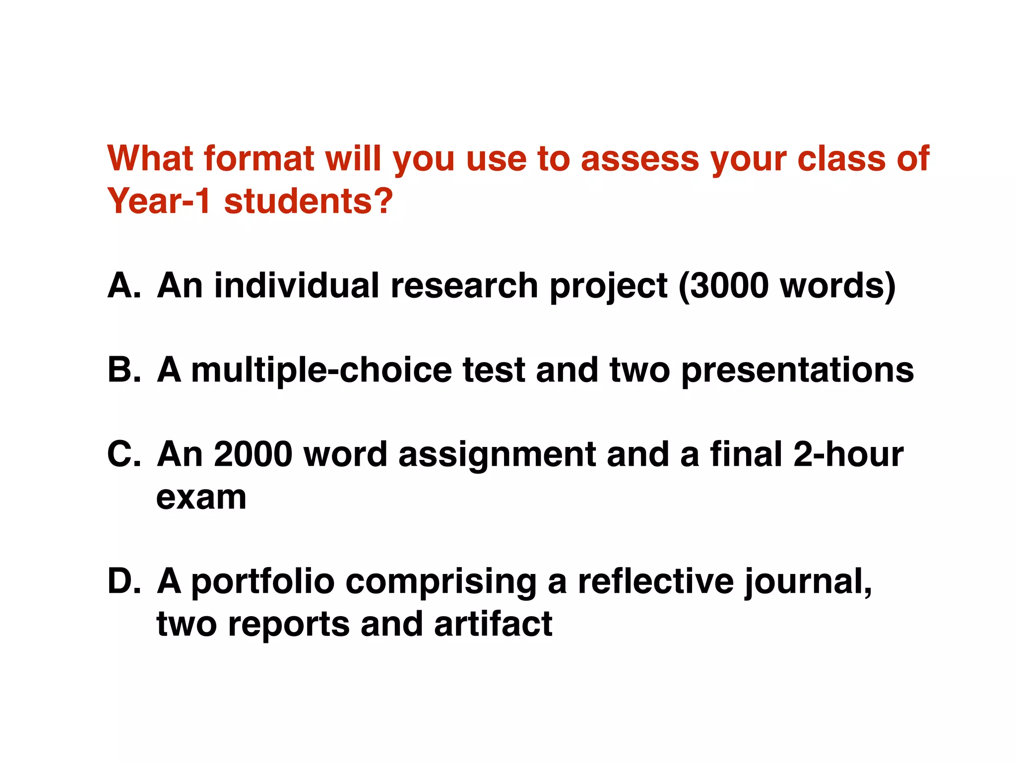 Summative And Formative Assessment Ppt