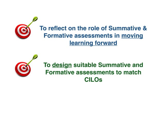 Summative & formative assessment | PPT