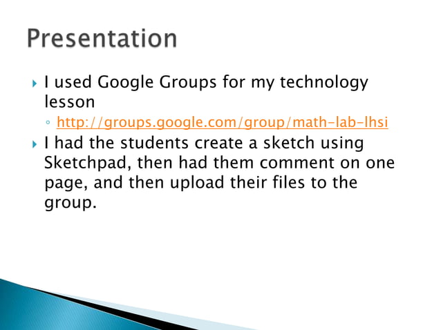 Summative presentation | PPT