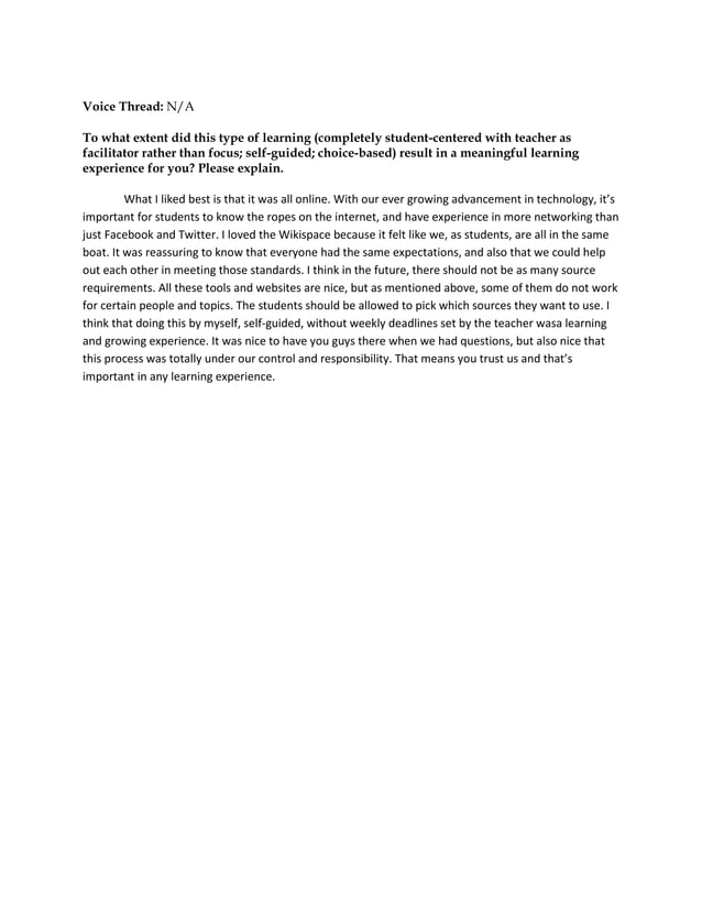 Summative Reflection | DOCX