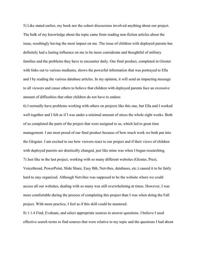 Summative reflection lester | DOCX