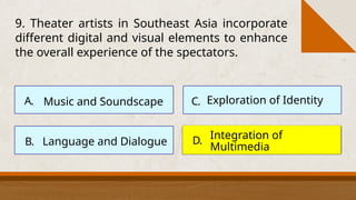 Summative TesT IN MUSIC AND ARTS GRADE SEVEN 2024-2025 | PPTX