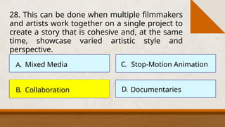 Summative TesT IN MUSIC AND ARTS GRADE SEVEN 2024-2025 | PPTX
