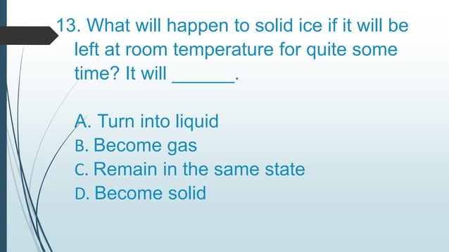 Summative Test-Sci8-Particle of Matter.pptx | Chemistry | Science