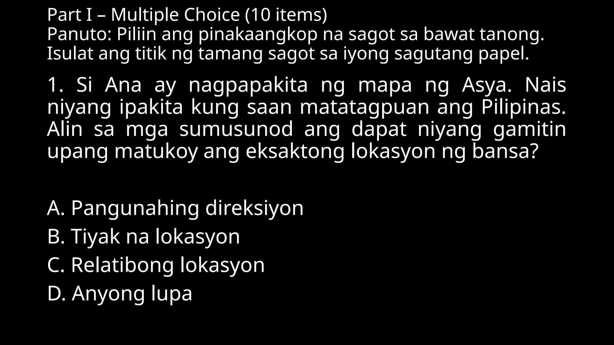 Summative Test Araling Panli 4 Q1W2.pptx