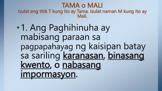 SUMMATIVE TEST IN FILIPINO 6 (WEEK5 Q1.pptx