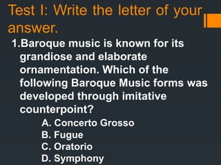 SUMMATIVE TEST IN music 9 power points p | PPTX