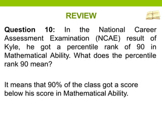 Summative Test on Measures of Position | PDF