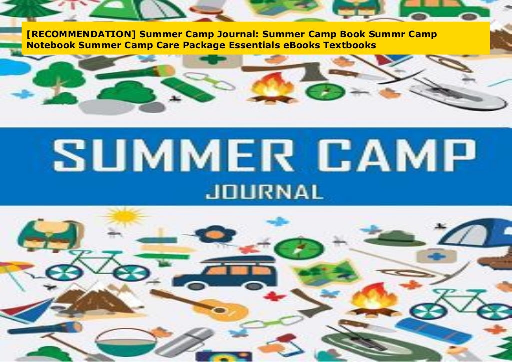 [RECOMMENDATION] Summer Camp Journal: Summer Camp Book Summr Camp ...