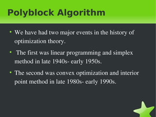 Non-convex Optimization in Networks | PPT