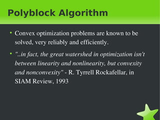 Non-convex Optimization in Networks | PPT