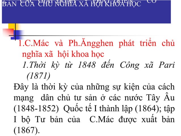 [Summer 2021] Chu nghia xa hoi khoa hoc - Chuong 1.pptx