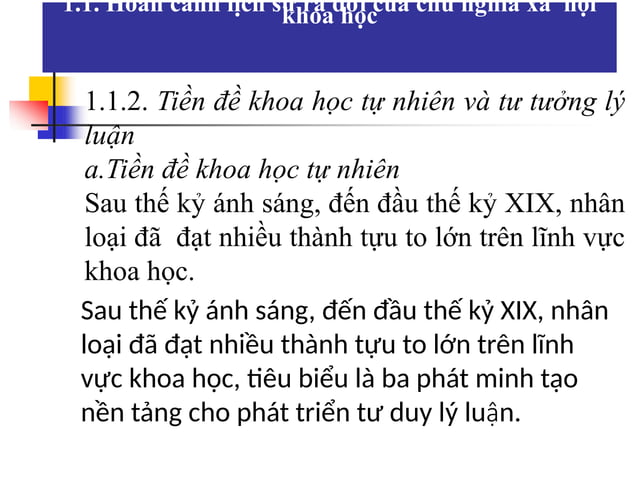 [Summer 2021] Chu nghia xa hoi khoa hoc - Chuong 1.pptx