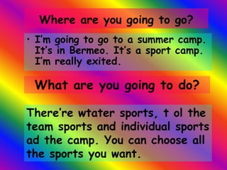 Summer camp | PPT