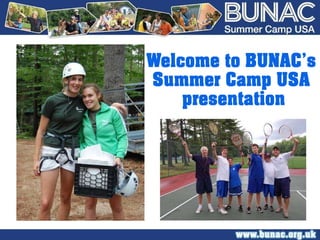 Summer Camp USA with BUNAC | PPT