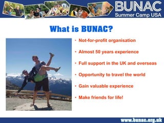 Summer Camp USA with BUNAC | PPT