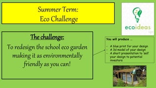 Summer Eco-challenge 2016 | PPTX