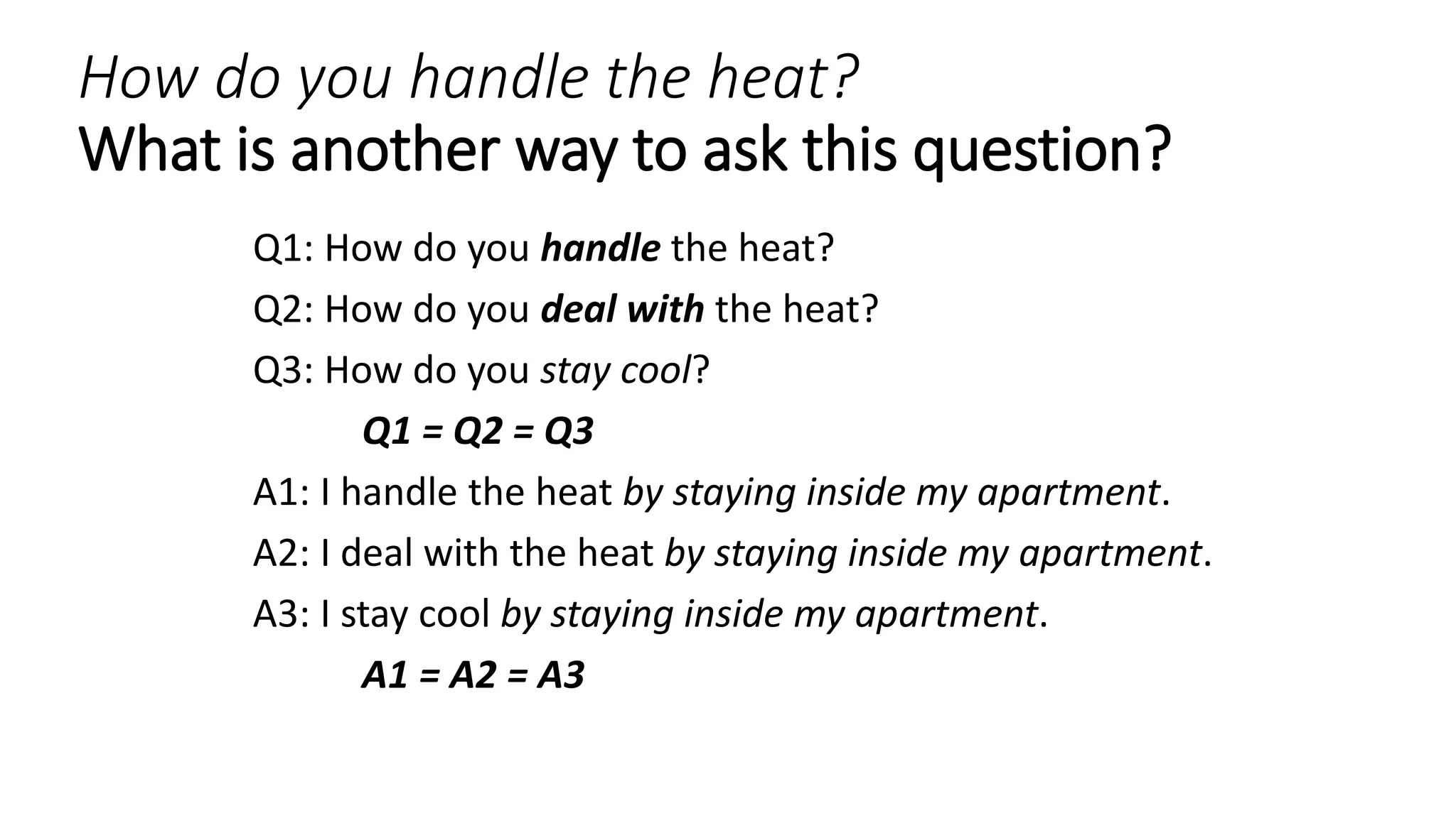 Summer heat | PPT