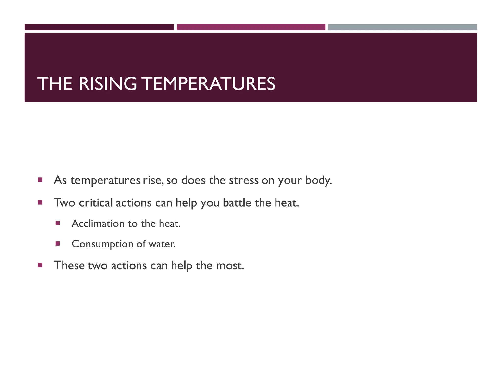 Summer Heat Safety Summer Heat Safety Summer Heat Safety Summer Heat ...