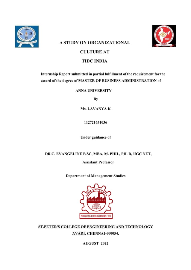 summer internship project report MBA HRM | PDF | Business ...