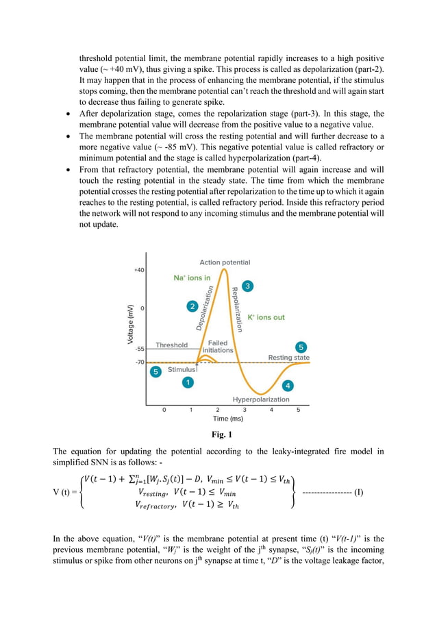 Hardware Implementation of Spiking Neural Network (SNN) | PDF | Physics ...