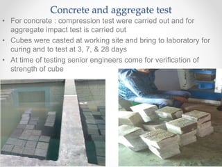 Summer internship at patel infrastructure | PPTX