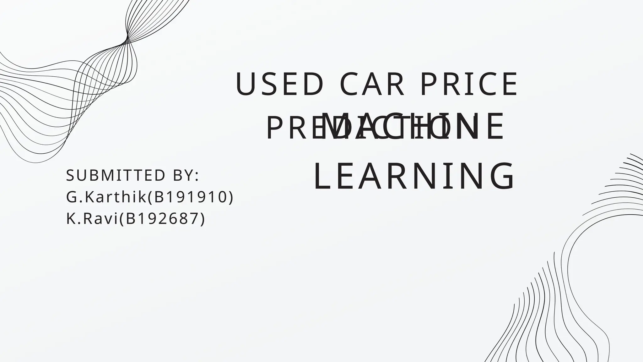 car price prediction using machine learning.pptx
