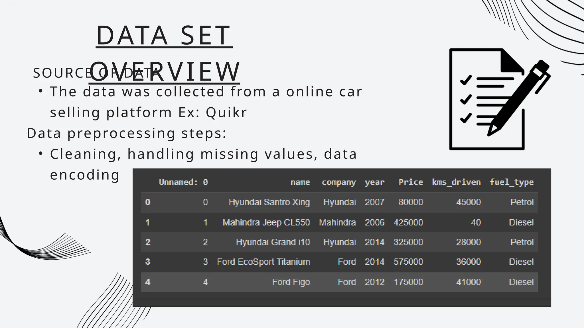 car price prediction using machine learning.pptx