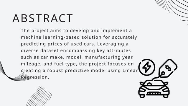 car price prediction using machine learning.pptx | Automotive Industry ...