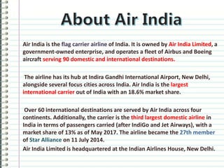 Summer internship programme air india | PPTX