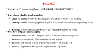 summer internship project How to increase the efficiency of the speed ...