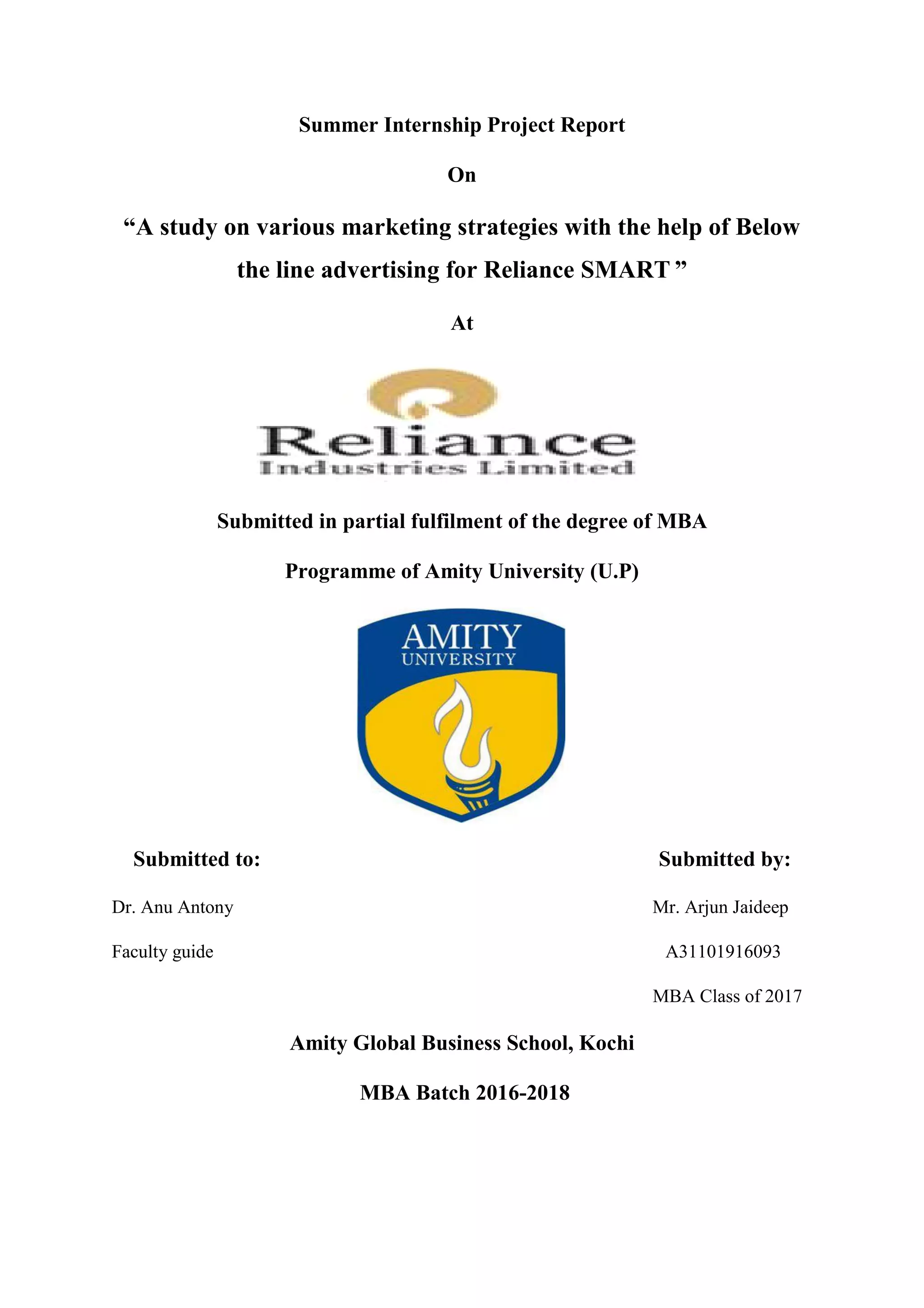 Reliance Retail | PDF