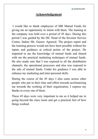 Project on Mutual Funds | PDF