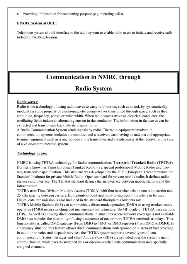 SUMMER INTERNSHIP REPORT ON NMRC (Noida Metro Rail Corporation Limited ...