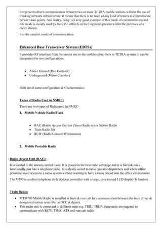 SUMMER INTERNSHIP REPORT ON NMRC (Noida Metro Rail Corporation Limited ...