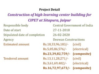 Summer internship training (Site learning ) | PPTX | Civil Engineering Industry | Industries