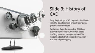 Summer Intership presentation of CAD software | PPT