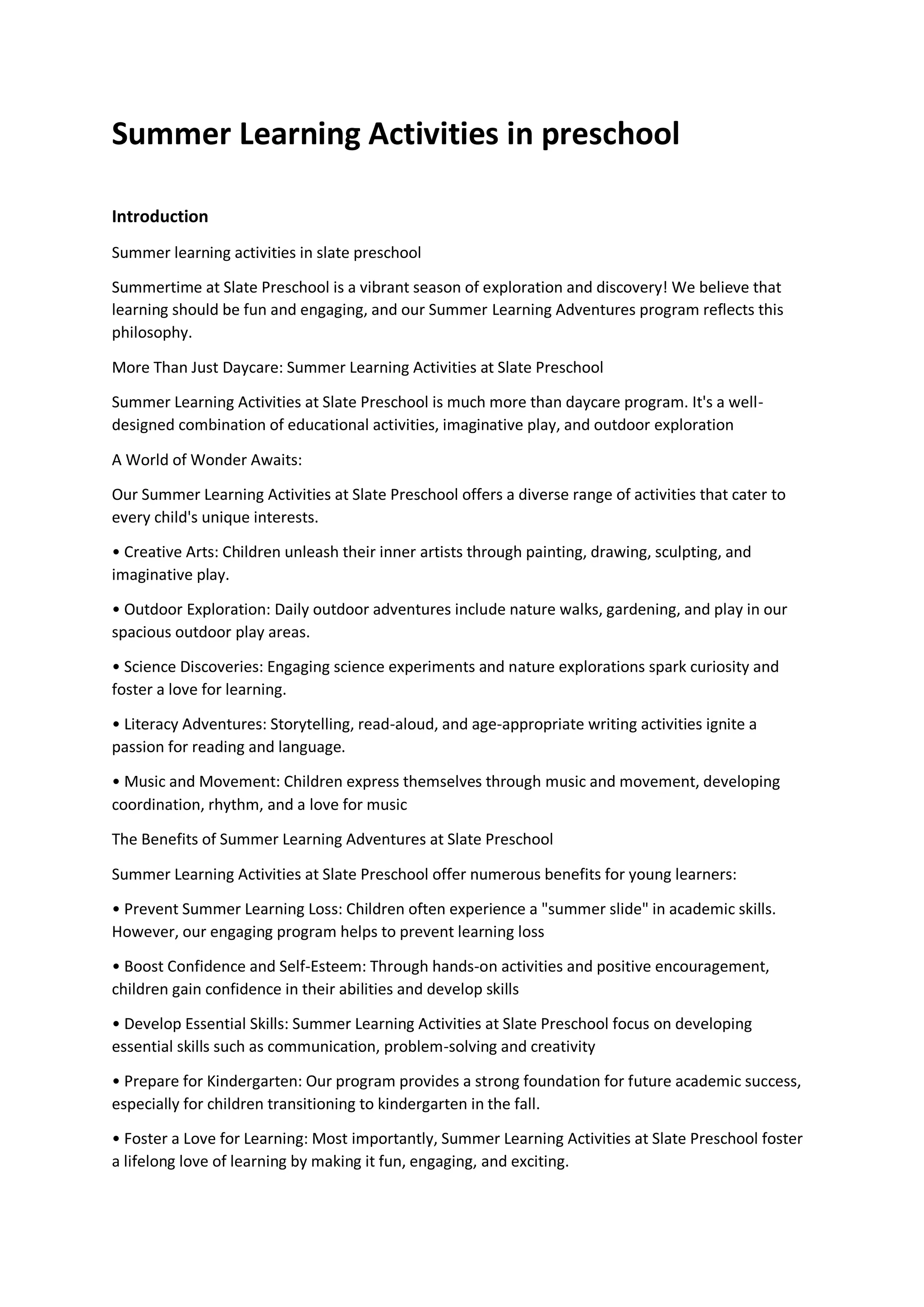 Summer Learning Activities in preschool.pdf