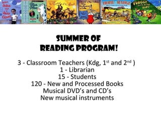 Summer of Reading Program | PPT