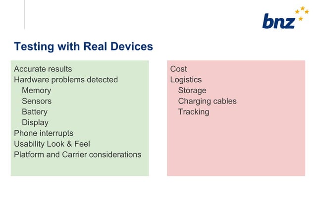 Mobile Testing Taster | PDF