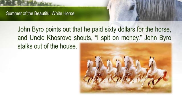 Summer of the beautiful white horse | PPSX